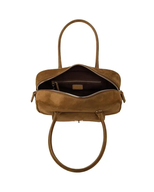 Sandro Ezmehralda Suede Crossbody Bag