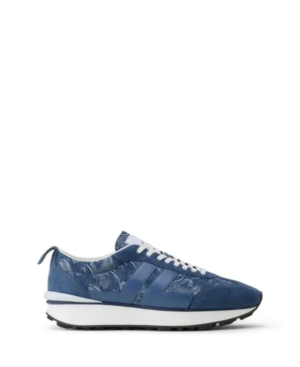 LANVIN Lunar Year Bumpr Sneakers In Denim - Blue