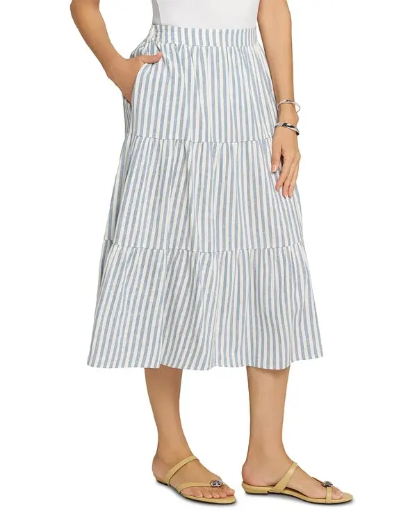 MATTY M Emory Tiered Skirt