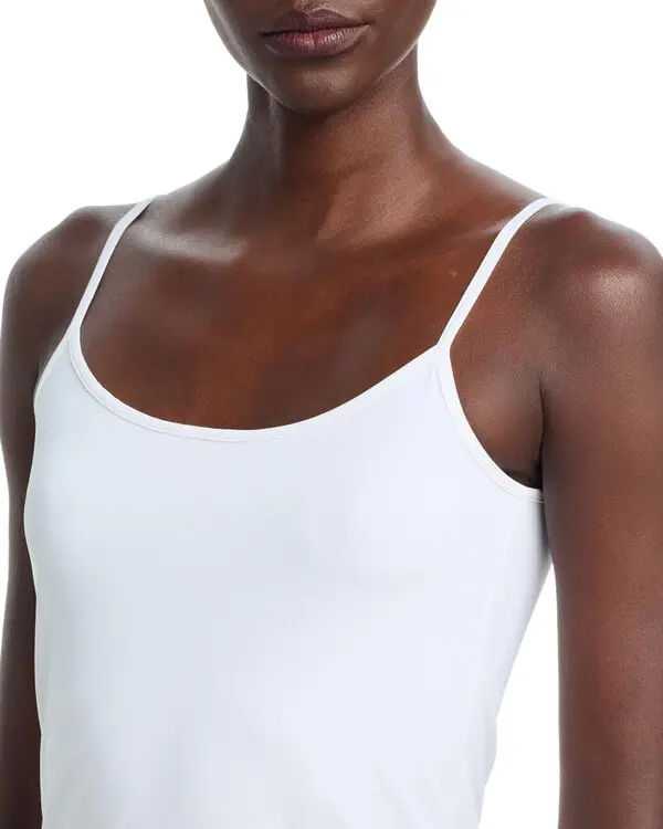 Majestic Filatures Jersey Stretch Cami Top - Blanc