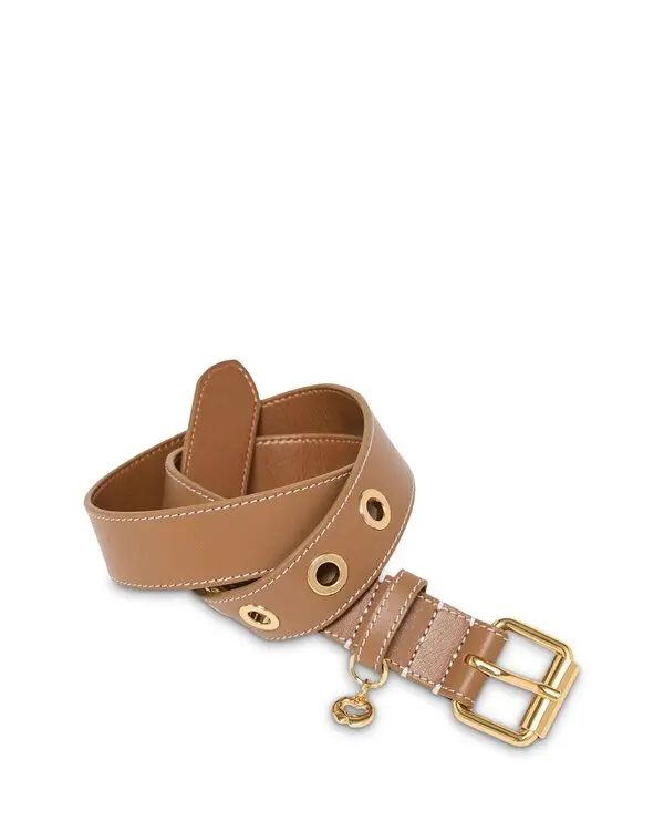 Maje Miss M Eyelet Leather Belt