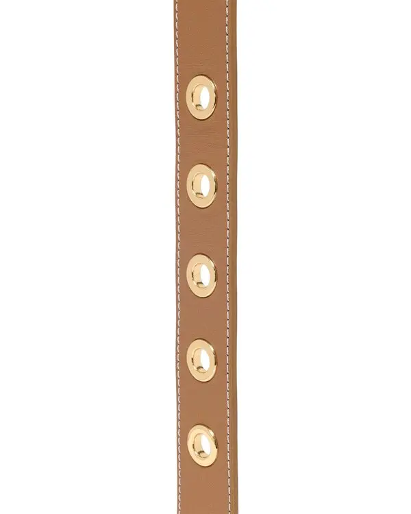 Maje Miss M Eyelet Leather Belt