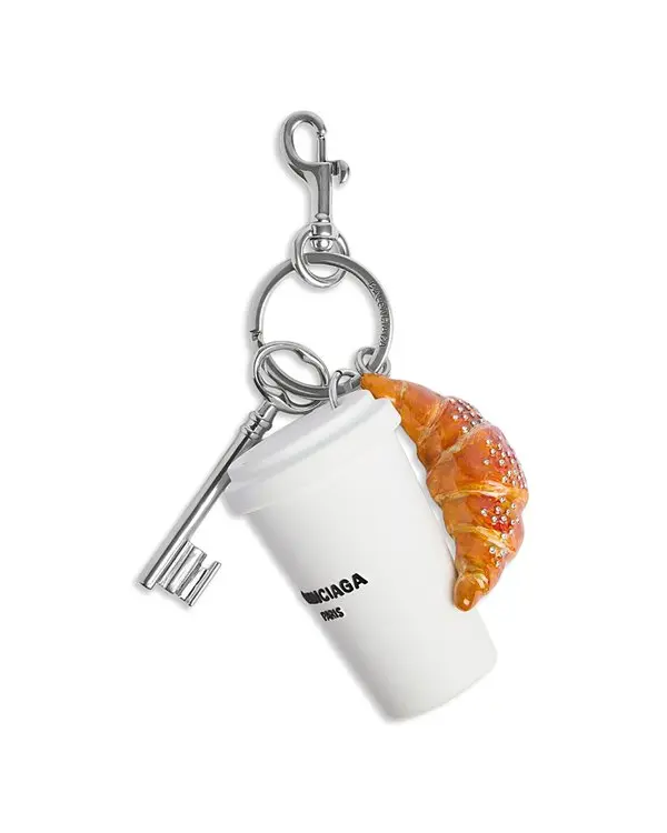 Balenciaga Charm/keyring Coffee Cup - Multicolor