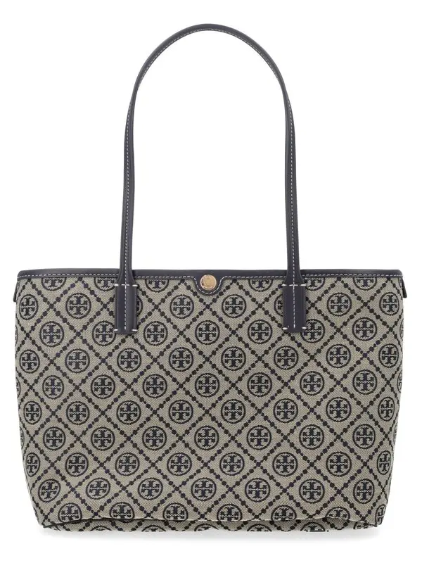 Tory Burch T Monogram" Small Tote Bag