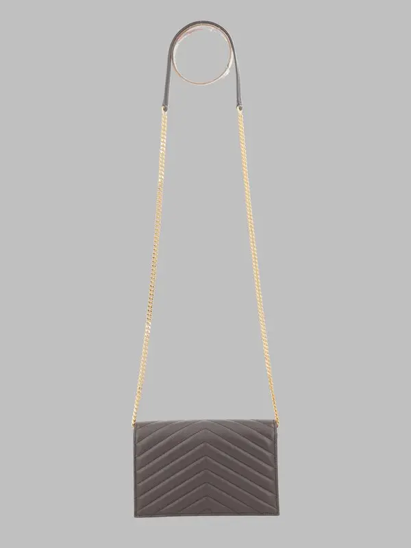 Saint Laurent Portafoglio Con Catena "envelope Cassandre