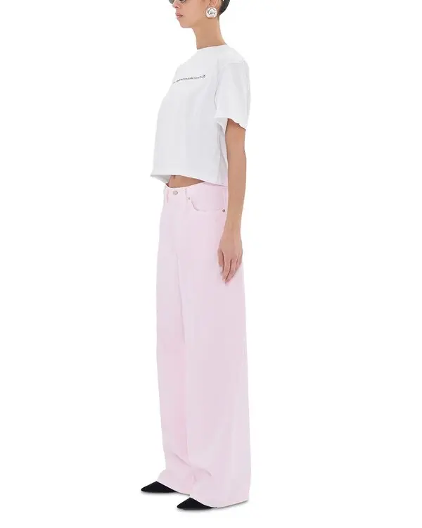 HAIKURE Bethany Mid Rise Wide Leg Jeans
