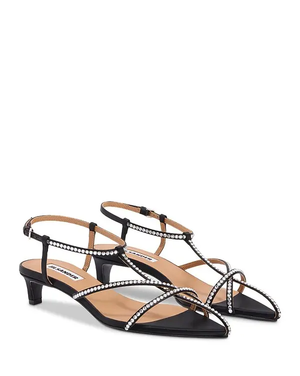 JIL SANDER Caged Sandals