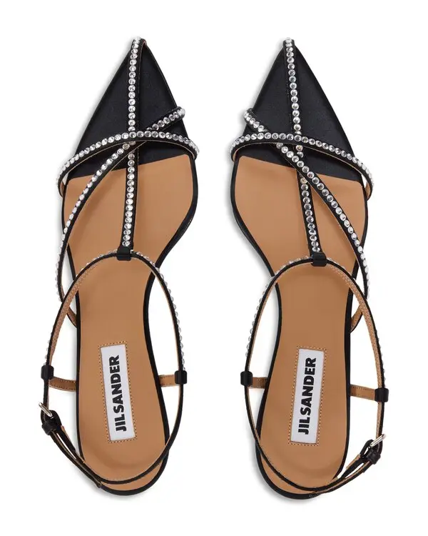 JIL SANDER Caged Sandals