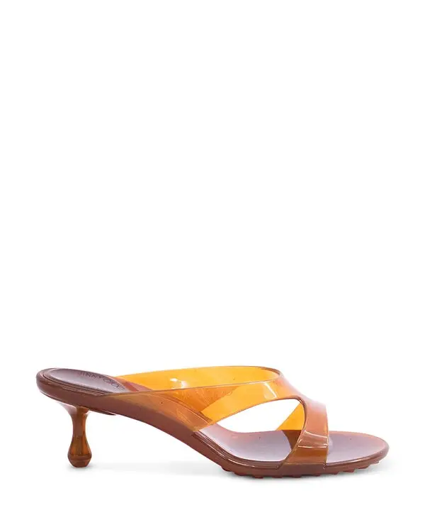 JIMMY CHOO Jelly Drop 50 Sandals - Amber