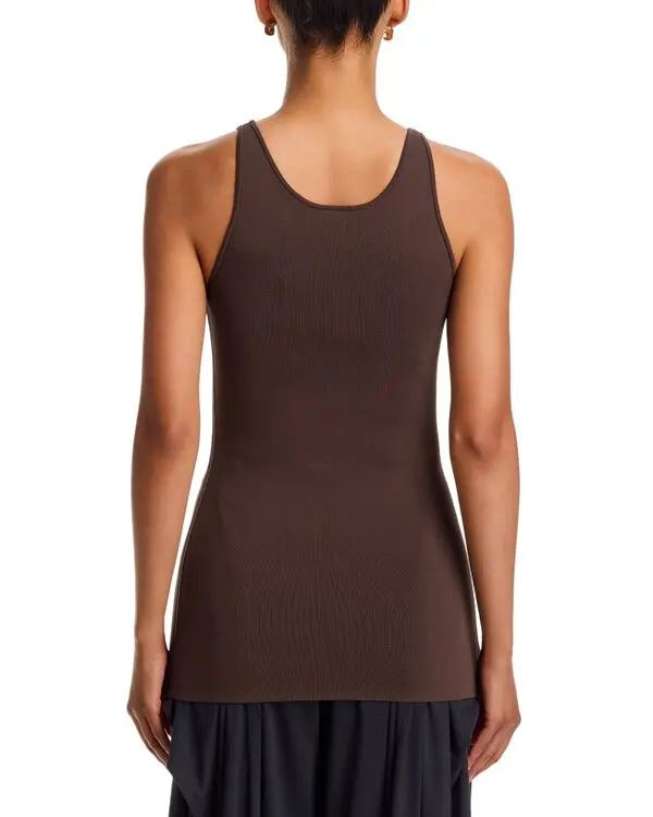 TOTEME Classic Knit Tank Top - Walnut