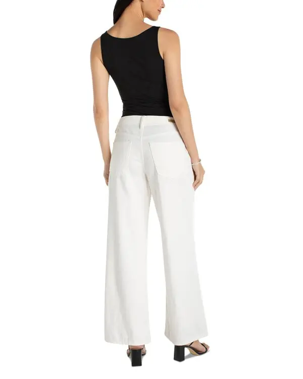 LIVERPOOL Weekender High Rise Wide Leg Jeans - White
