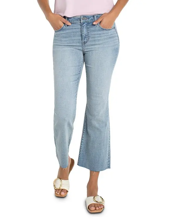 LIVERPOOL Hannah High Rise Cropped Flared Jeans - Temescal