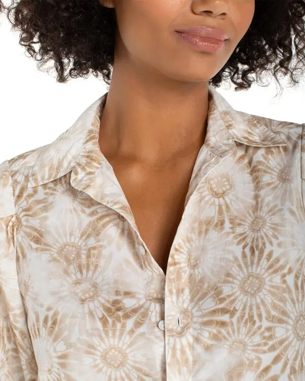 LIVERPOOL Puff Sleeve Blouse