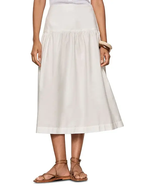 Sanctuary Matter Of Time Midi Skirt - White