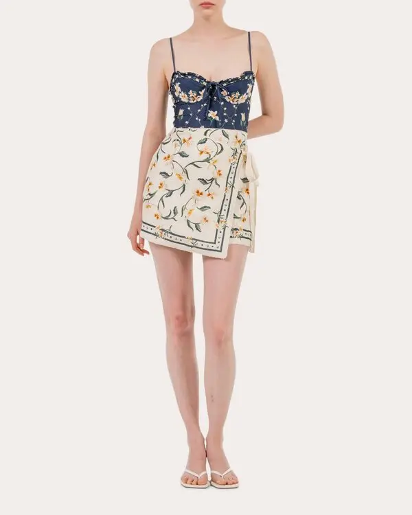 Agua Bendita Luna Linen Mini Pareo