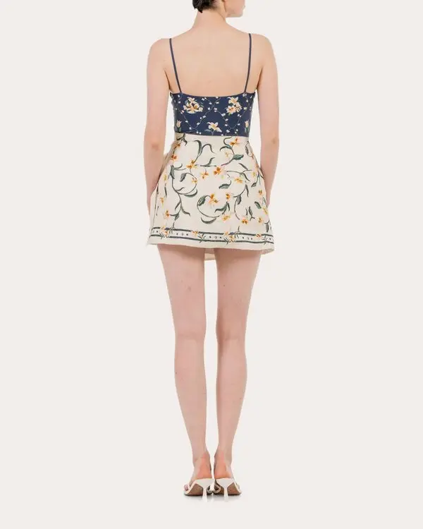 Agua Bendita Luna Linen Mini Pareo