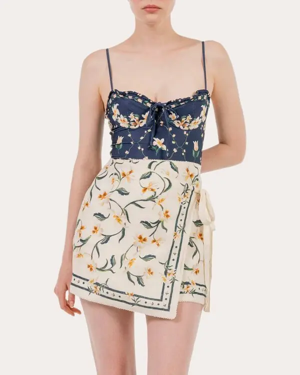 Agua Bendita Luna Linen Mini Pareo