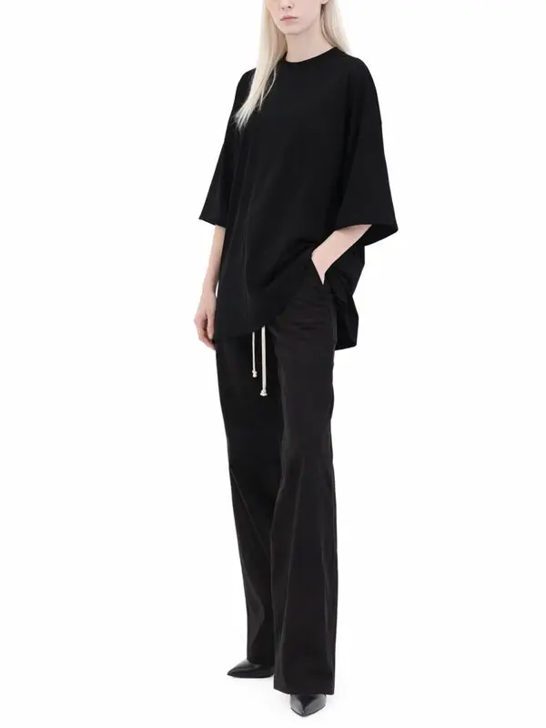 Rick Owens Raw-cut T-shirt - Black
