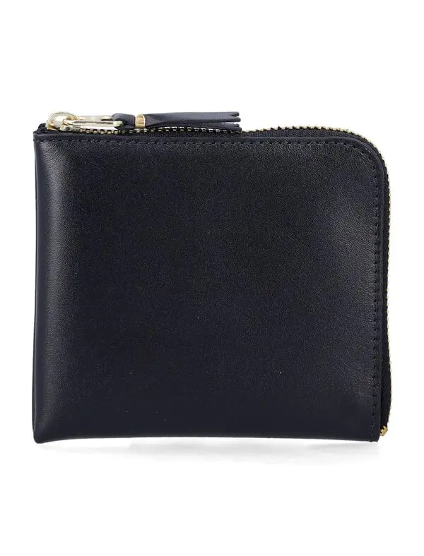 Comme Des Garçons Mini Zip Wallet - Nero