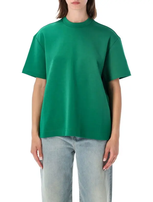 THE FRANKIE SHOP Essential Crewneck T-shirt - Emerald