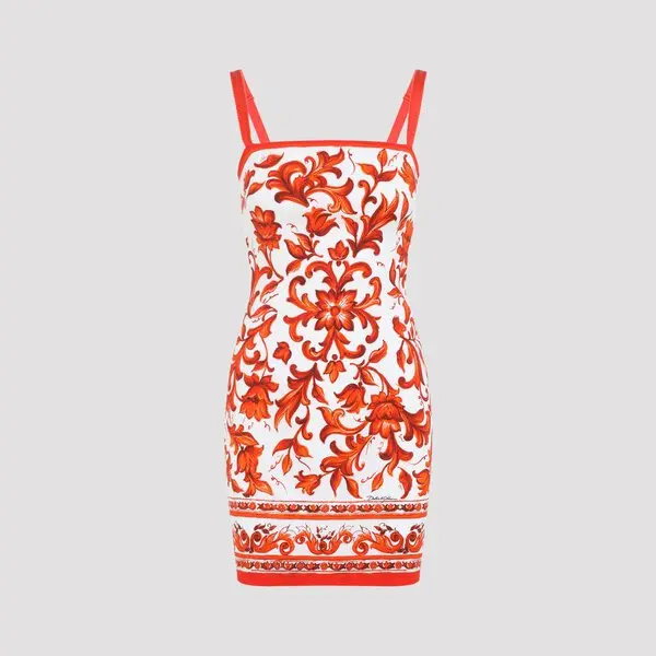 Dolce & Gabbana Floral Print Mini Dress