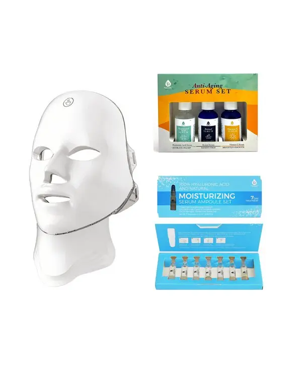 PURSONIC 7 In 1 Led Mask - White