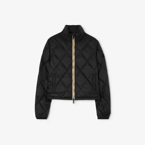 Burberry Packable Quilted Nylon Bramford Jacket - Black