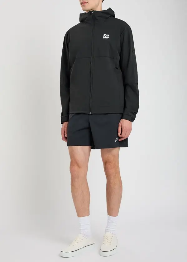 MALBON Scooter Logo Embroidered Shorts
