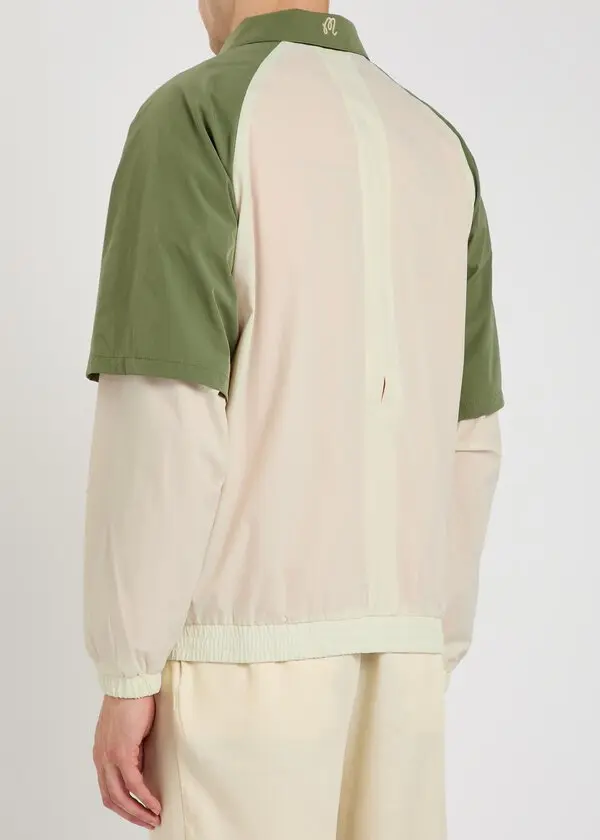 MALBON Marina Panelled Stretch-nylon Windshirt