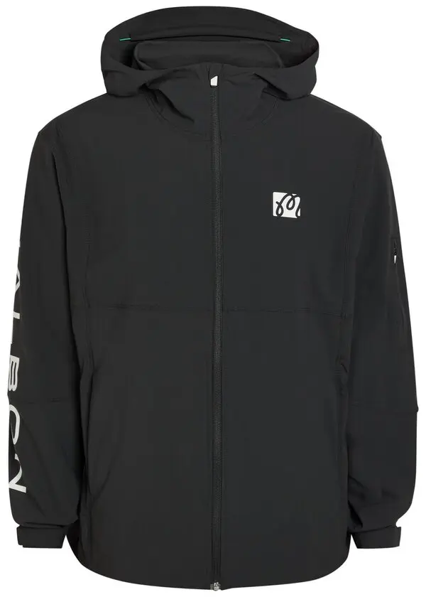 MALBON Performance Logo-print Hooded Stretch-shell Jacket