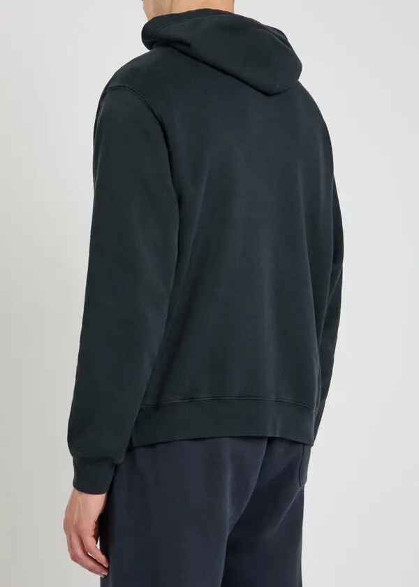 MALBON Embroidered Logo Cotton Hoodie