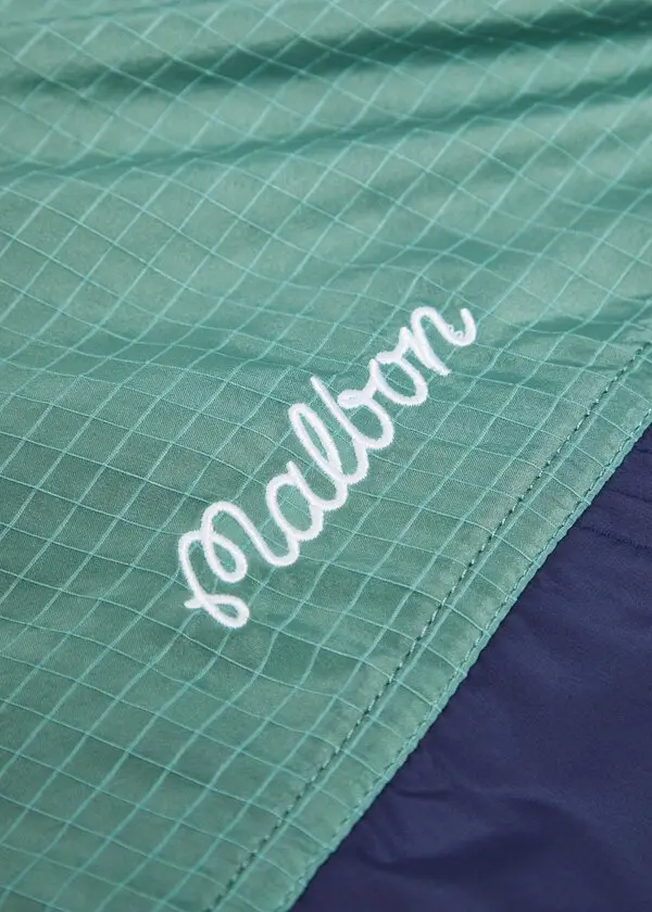 MALBON Caribe Logo Hooded Shell Jacket