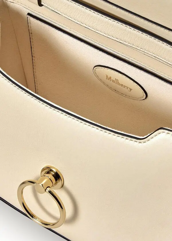 Mulberry Amberley Smooth Leather Cross-body Bag - Cream