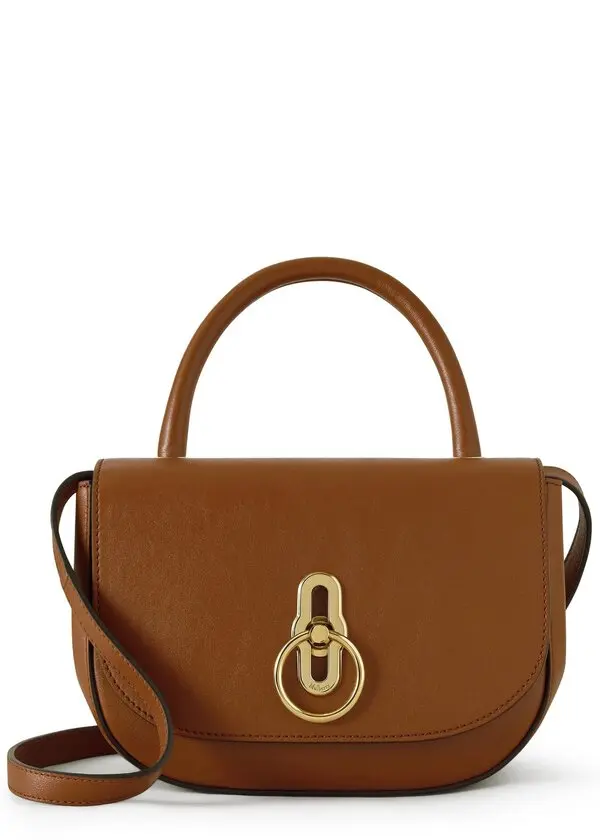 Mulberry Amberley Smooth Leather Cross-body Bag - Brown