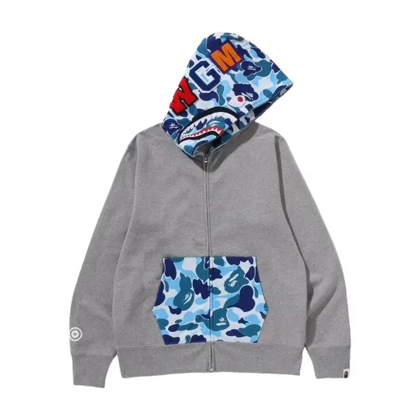 A BATHING APE Abc Camo Shark Full Zip Hoodie