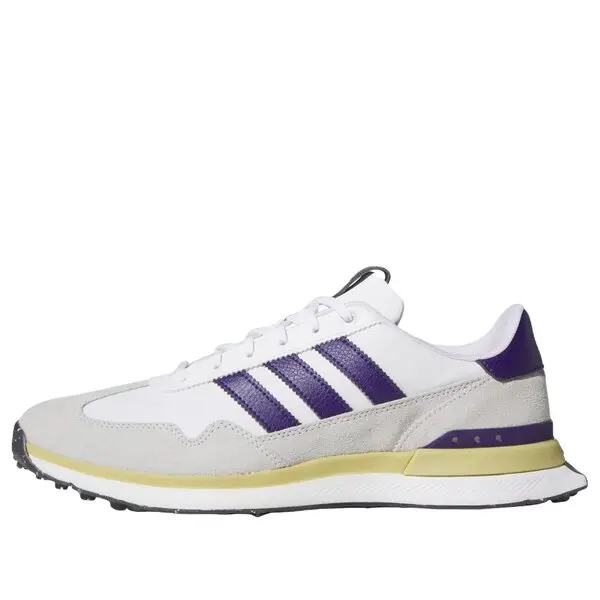 Adidas S2g 26 Textile Spikeless Golf 'washington Huskies' Sneakers - Cloud White/purple