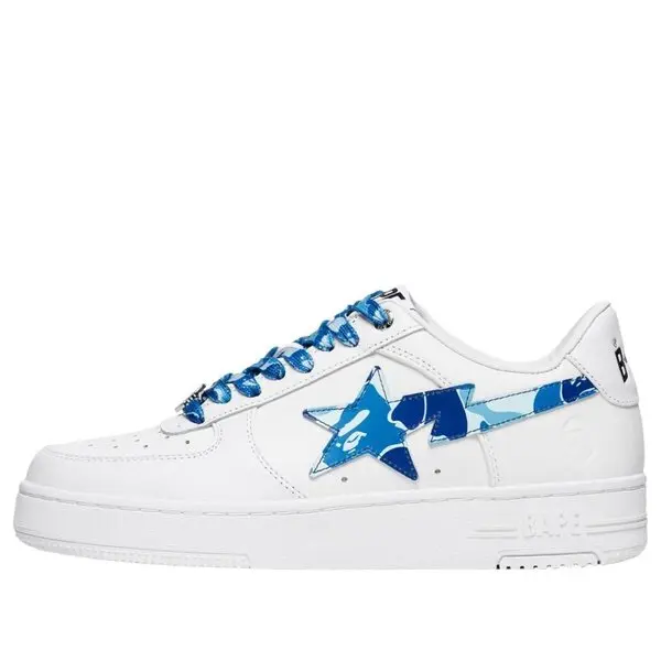 A BATHING APE Sta Abc Camo "blue - Blue/white