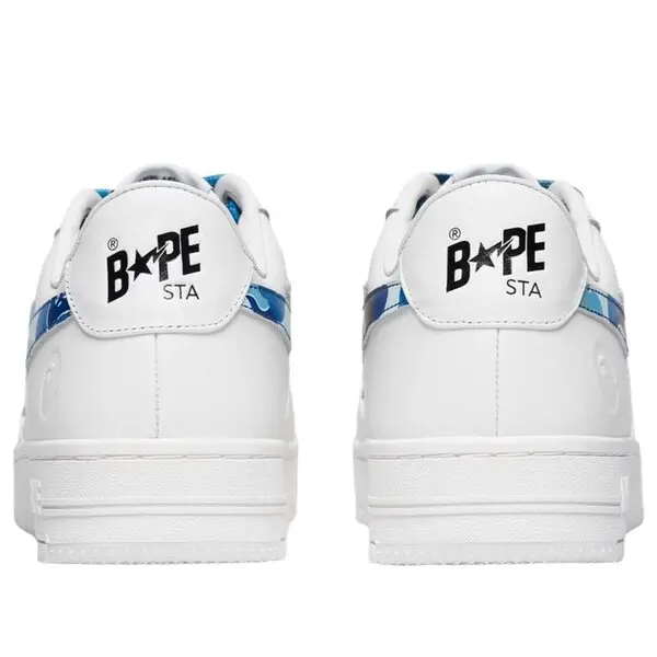 A BATHING APE Sta Abc Camo "blue - Blue/white