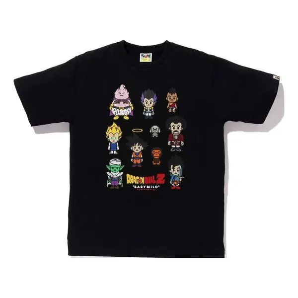 A BATHING APE Dragon Ball Z Baby Milo T-shirt - Black