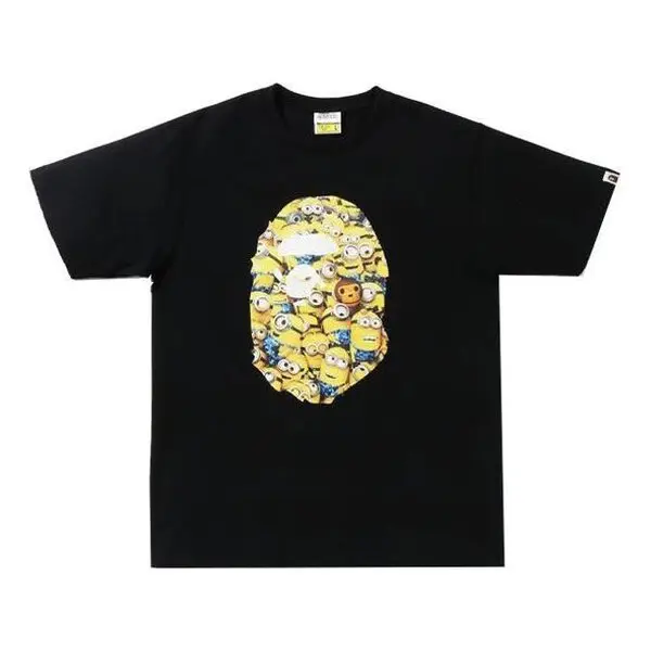 A BATHING APE Minions #9 Ape Head - Black