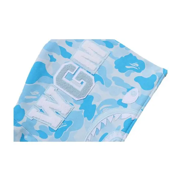 A BATHING APE Icy Abc Camo Shark Full Zip Hoodie