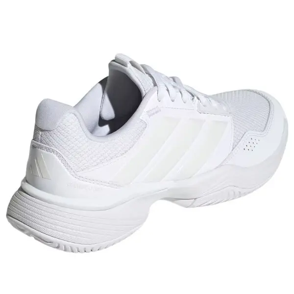 Adidas Gamecourt 3 All Court Tennis Sneakers - Cloud White/zero Metalic/cloud White