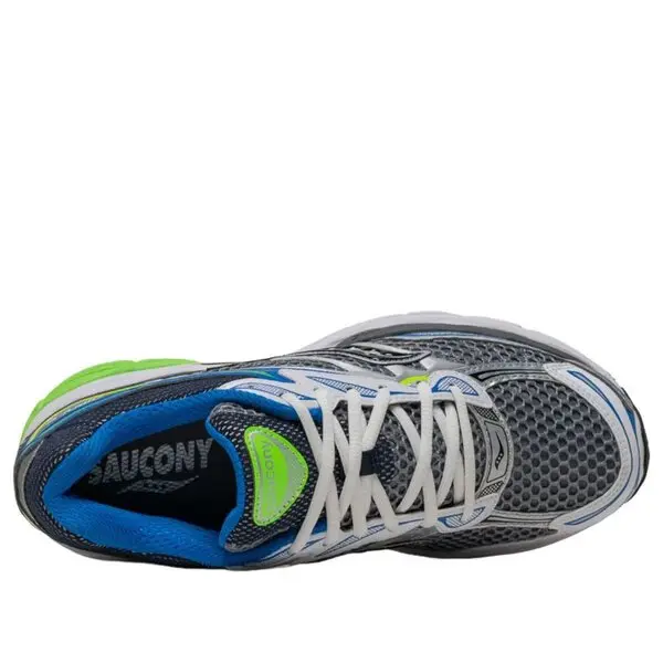 Saucony Progrid Omni Athletic Sneakers - Grey/slime Blue
