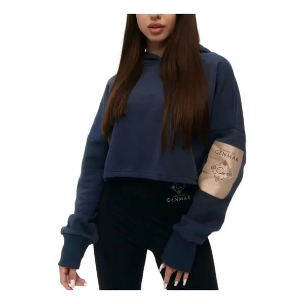 HOUSE OF CENMAR Cropped Hoodie
