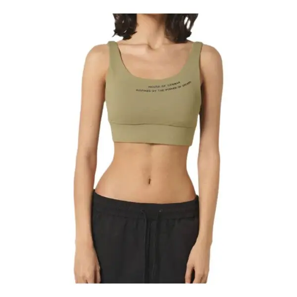 HOUSE OF CENMAR Activewear Bra - Olive