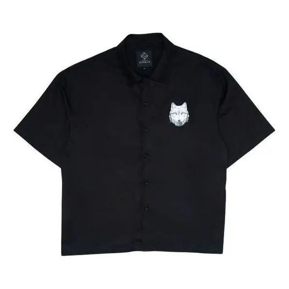 HOUSE OF CENMAR Shirt With Cenmar Wolf Artwork