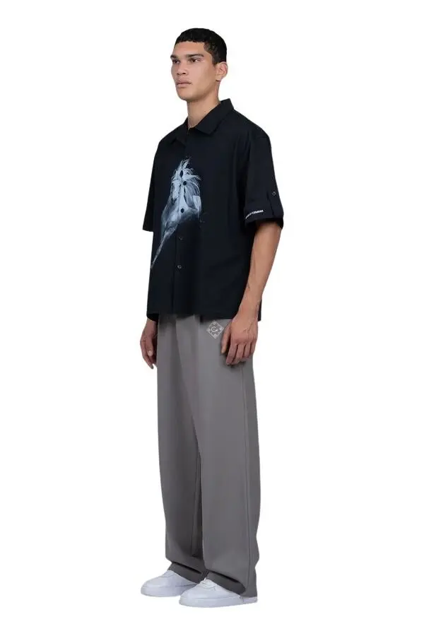 HOUSE OF CENMAR Shirt With Cenmar Horse Artwork