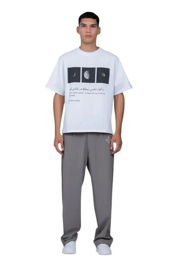 HOUSE OF CENMAR T-shirt With Cenmar Moon Artwork