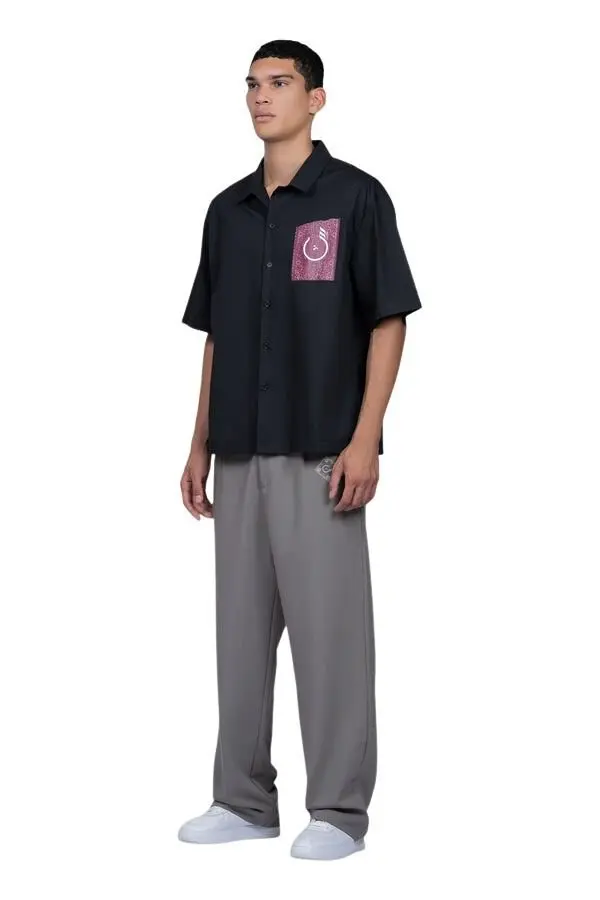 HOUSE OF CENMAR Shirt With Cenmar Purple Carpet Artwork