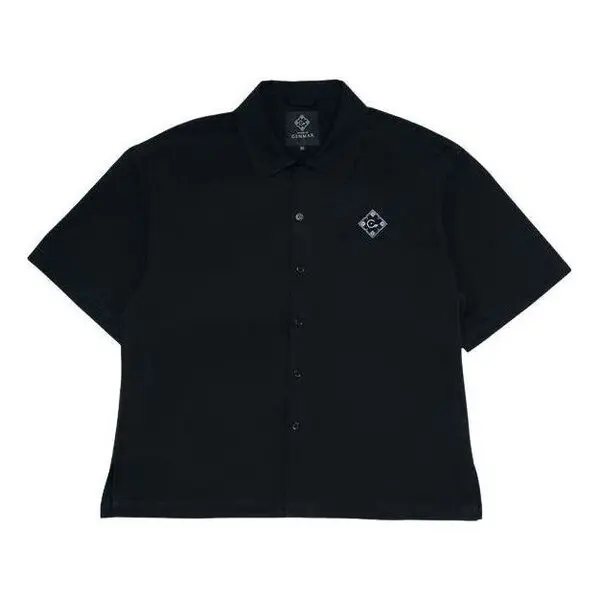 HOUSE OF CENMAR Shirt With Cenmar Family - Black